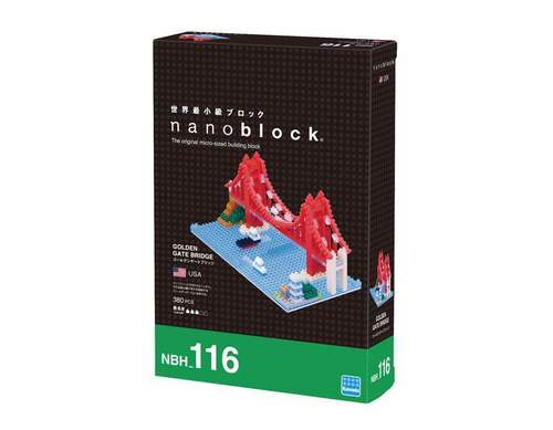 Nanoblock - Golden gate bridge - פאזלים והרכבה
