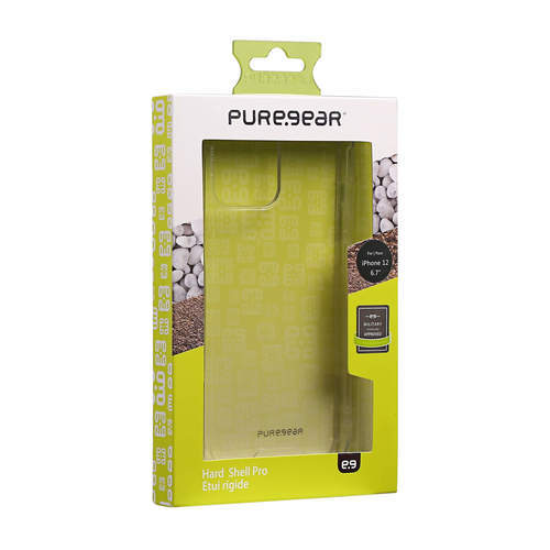 כיסוי שקוף hard shell pro clear iphone 12 pro max Pure-gear Puregear - Puregear - מגנים וכיסויים