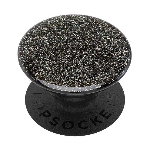 Popsocket דגם Glitter Black - - PopSockets