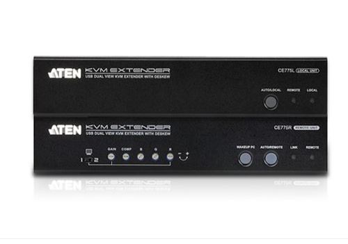 ATEN USB VGA Dual View Cat 5 KVM Extender CE775