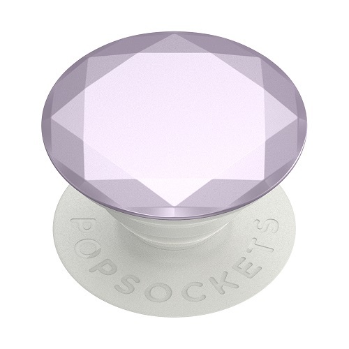 Popsocket דגם Metallic Diamond Lavender - - PopSockets