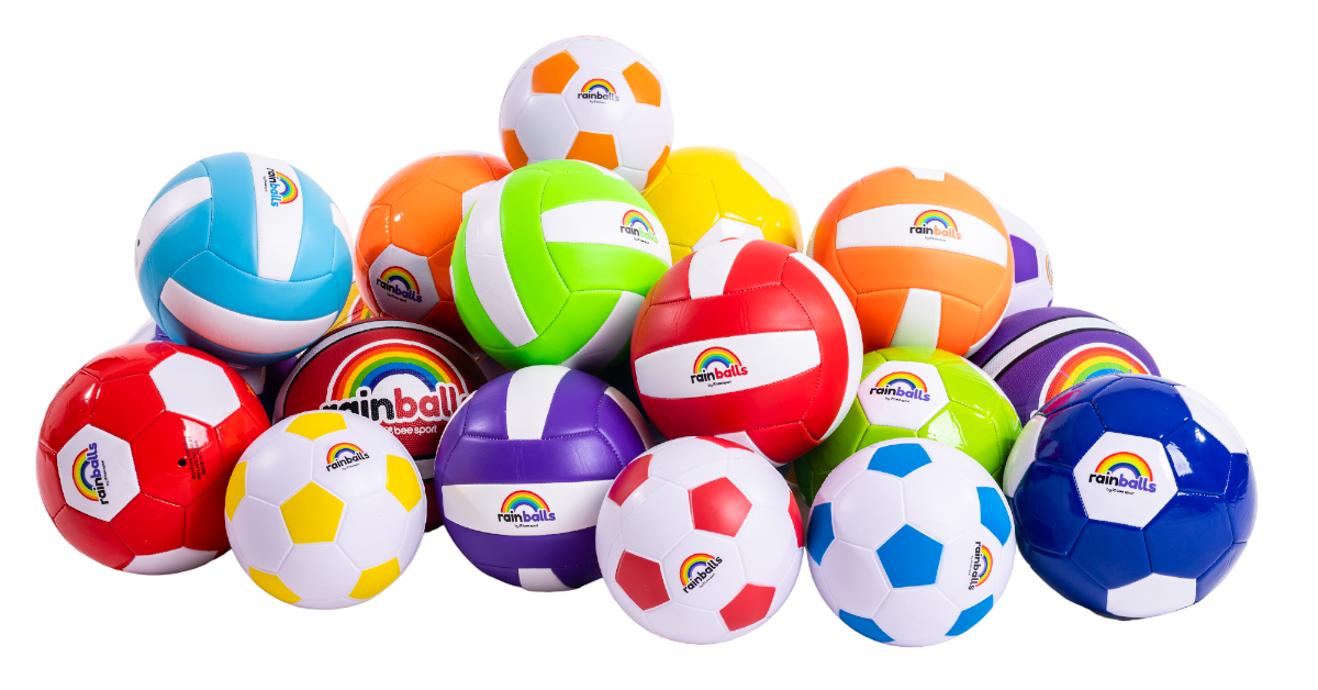 כדורי RAINBALL - beesport בי ספורט - ציוד כושר מקצועי, ציוד פנאי ונופש