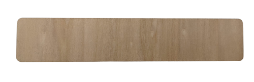 בסיס עץ בצורת מלבן 10 יחידות - יצירה בעץ