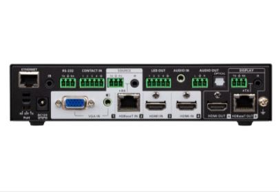 מתג מטריקס מצגת 2X4 עם קנה מידה DSP ו- HDBaseT-Lite ברזולוציה 4K עד 70 ...