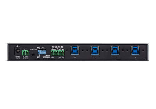 ATEN 3344I w/RS485 USB 3.2 Gen 4x 1 Industrial Hub Switch