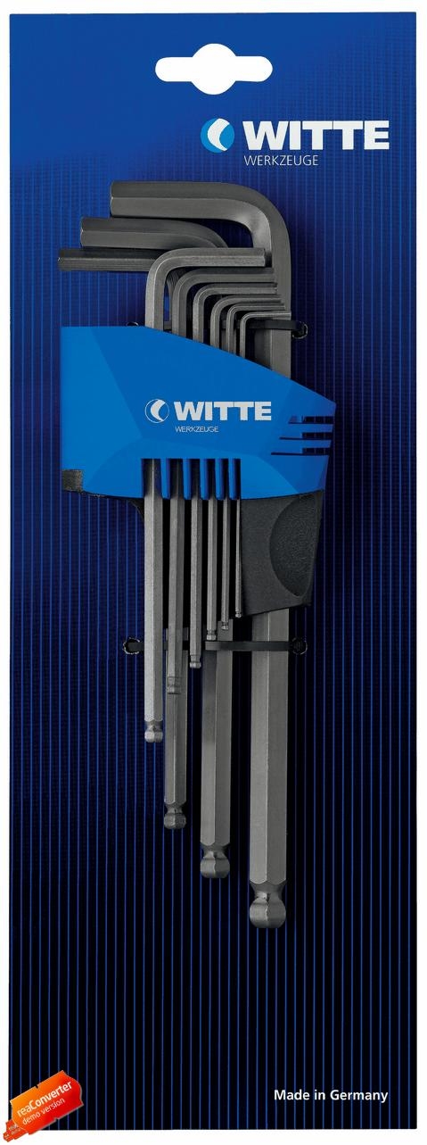 סט מפתחות אלן WITTE - ג'ורג קוואז כלי עבודה