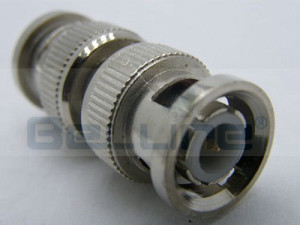 מפצל 2 שקעי BNC לתקע BNC - מהדקי תניו / מעברים / מתאמים