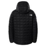 מעיל פוך גברים The North Face THERMOBALL ECO HOODIE שחור