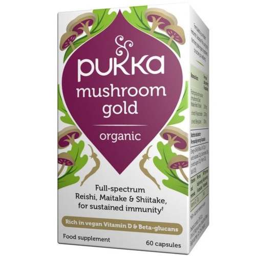 פטריות זהב( 60 כמוסות) - PUKKA