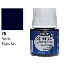 SEVRES BLUE 25 CERAMIC - צבעי קרמיקה