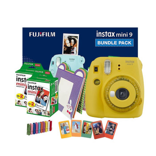 Instax Mini 9 Bundle Pack - מצלמות Fujfilm