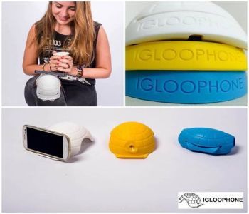 igloophone מעמד חדשני גמיש מסיליקון להחזקת הסלולרי בנוחות וקלות ...