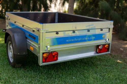 נגרר פתוח 1.8X1.25 למשקל 600 ק"ג FARO TRAILERS - FARO - נגררים פתוחים