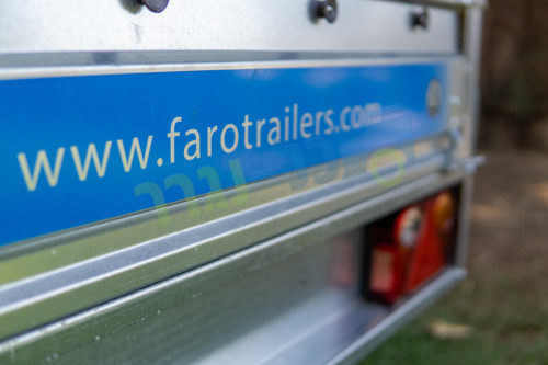 נגרר פתוח 1.8X1.25 למשקל 600 ק"ג FARO TRAILERS - FARO - נגררים פתוחים