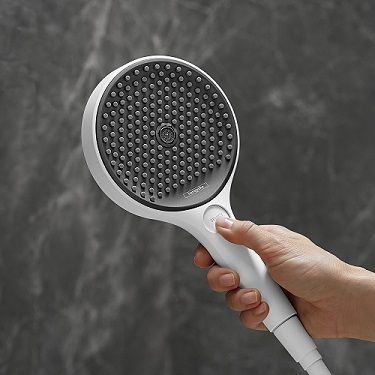 26864700 HANSGROHE מזלף ריינפיניטי 130 מ"מ לבן מט - - מזלף יד למקלחת