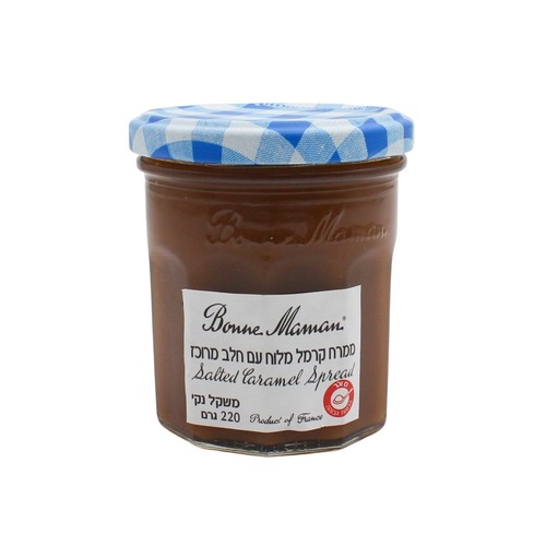 בון מאמאן ממרח קרמל מלוח עם חלב מרוכז 220 גרם Bon Maman - Bon maman ...