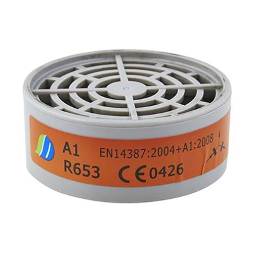 מסנן למסיכת נשימה ג'ספר נגד גזים אורגניים ואדים A1-R653