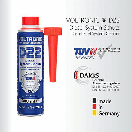תוסף דלק דיזל Voltronic D22 500mL - - תוסף דלק