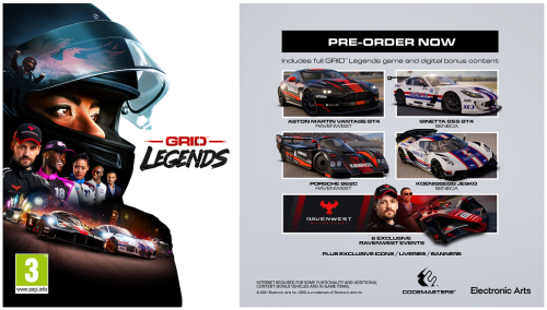 PS4 - GRID Legends Standard Edition הזמנה מוקדמת | ד"ר ציפ | dr chip