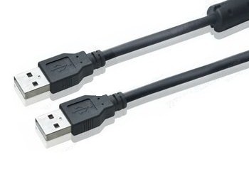 כבל USB2.0 שטוח - שטוח מקצועי + פריט, 1 מטר - כבלי USB