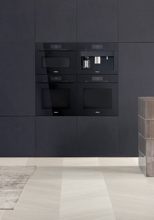 תנור בנוי פירוליטי 60 ס"מ מבית MIELE דגם H7860 BP X black - Miele ...