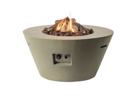 מדורת גן HAPPY COCOONING קונוס צבע אפור חום - HAPPY COCOONING - תנורי חימום