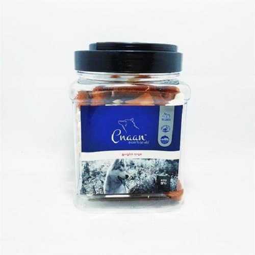 כנען חטיף קלציום לכלב בצנצנת 400 גרם - Cnaan - - ביסקוויטים וחטיפים