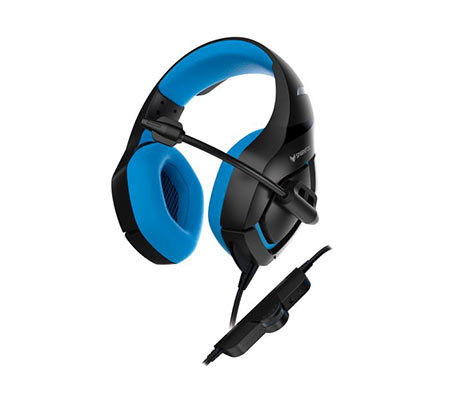 אוזניות גיימינג SPARKFOX K1 כחול - SPARKFOX - אוזניות גיימינג