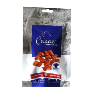 חטיף כנען נגיסי בשר ברווז 100 גרם Cnaan - Cnaan - חטיפים וביסקוויטים לכלבים