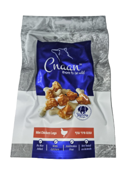 חטיף כנען עצם מיני עוף 100 גרם Cnaan - Cnaan - חטיפים וביסקוויטים לכלבים