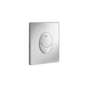 מיכל הדחה סמוי נמוך לקיר גבס כולל לחצן אובלי 38526000 GROHE גרואה ...