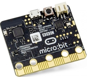 ערכת כרטיס מיקרוביט V2.0 עם בית סוללות סוללות וכבל USB - מיקרוביט microbit