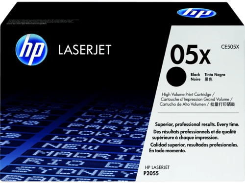 טונר שחור מקורי HP CE505X 05X (הספק 6,500 דף) - HP - טונרים