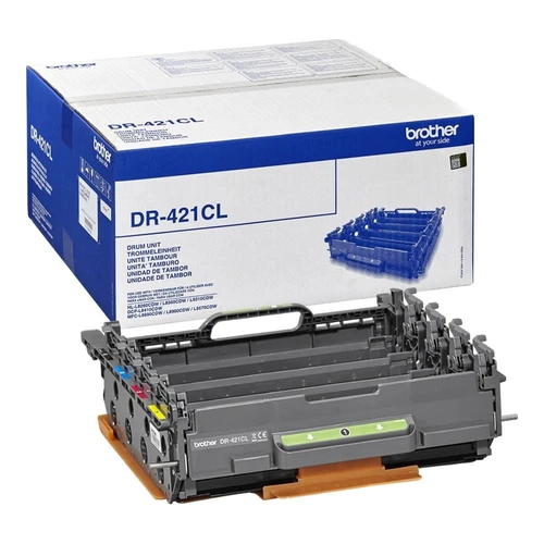 תופים צבעוניים מקוריים (סט 4 תופים) Brother DR-421CL (50,000 דף ...