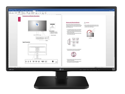 מסך מחשב LG TFT 24" 24BK450H-B IPS