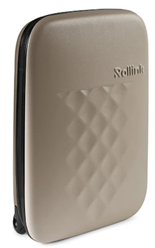 המזוודה הדקה בעולם Rollink דגם FLEX VEGA 21 - אפור Warn Grey - תיקים ומזוודות