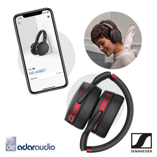 אוזניות בלוטוס ומבטלות רעשים Sennheiser HD 458BT Wireless