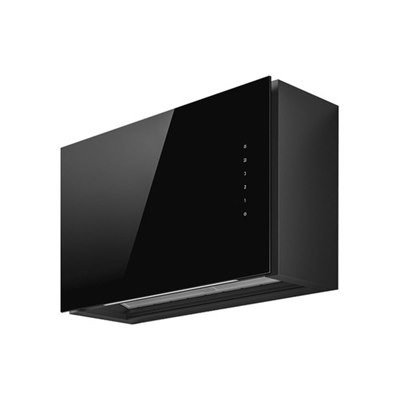 קולט אדים 120 ס"מ גימור זכוכית שחורה | דגם RULES-BLF120 מבית Elica ...