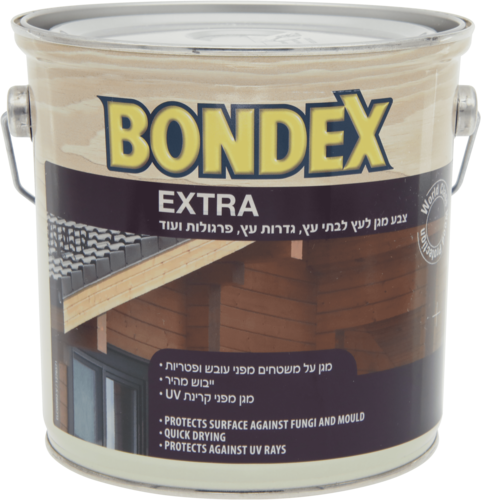 צבע BONDEX אקסטרה 2.5ל