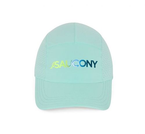 SAUCONY OUTPACE HAT COOL MINT - saucony - כובעים