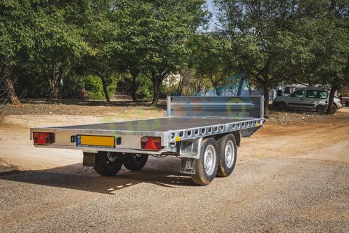 נגרר פתוח דו סרני עם בלמים 3.42X1.72 למשקל 2500 ק"ג - דגם W26L35 Wiola Trailers - WIOLA - נגררים ...