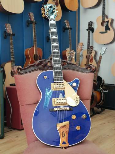 Gretsch G6131-SPBLU-KDFSR Jet Blue Firebird 2020 - - חשמליות יד שניה