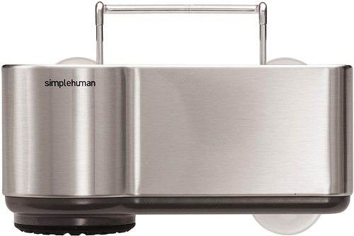 מתקן לספוג/סקוץ' כלים ומברשת לכיור מטבח c34 SimpleHuman - הזמינו אונליין Bath Plus