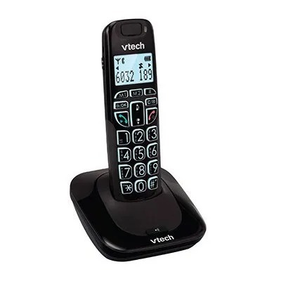 טלפון אלחוטי לכבדי שמיעה Vtech SLB-150B - שחור - - טלפוניים בייתים