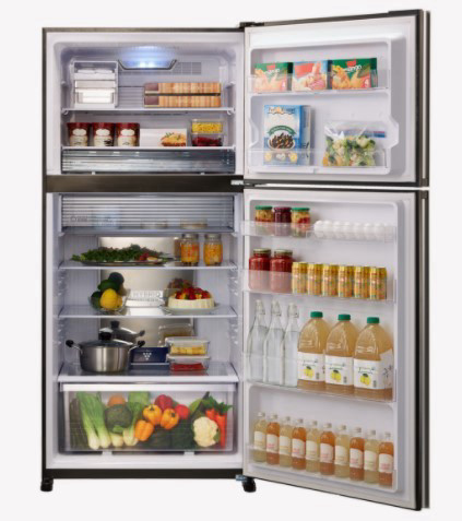 מקרר 2 דלתות 558 ליטר SJ-4655 SHARP - SHARP - מקררים