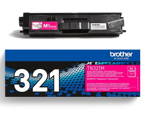 טונר TN-321M מקורי של Brother - מג'נטה אדום