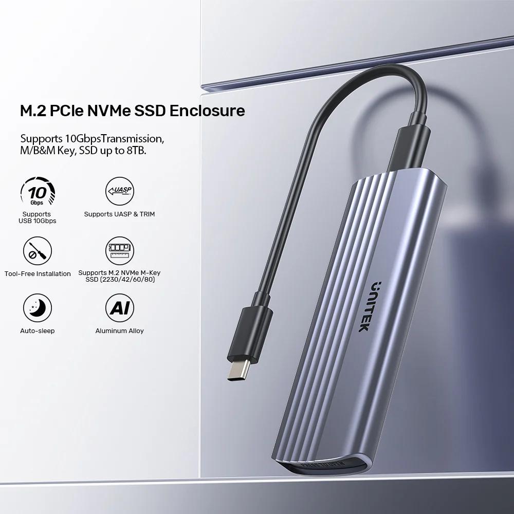 Unitek M.2 PCIe NVME SSD Enclosure