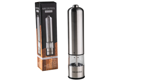 מטחנה חשמלית למלח ופלפל מנירוסטה - ARCOSTEEL ארקוסטיל - Arcosteel ...