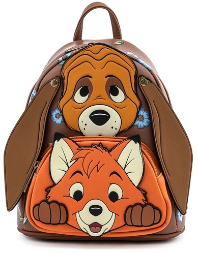 LF DISNEY FOX AND HOUND COSPLAY FAUX LEATHER MINI - תיקי Loungefly