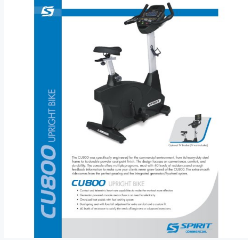 SPIRIT CU800 אופני כושר